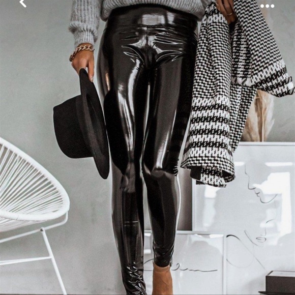 Commando | Pants & Jumpsuits | Commando Patent Faux Leather Leggings ...